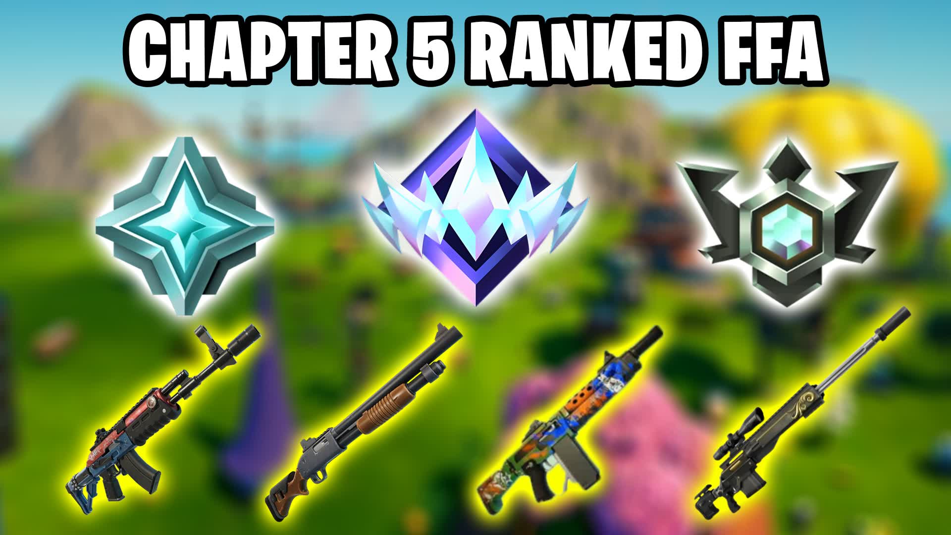 RANKED ONE SHOT FFA🏆 2481-1604-5716 by a73fq - Fortnite Creative Map ...