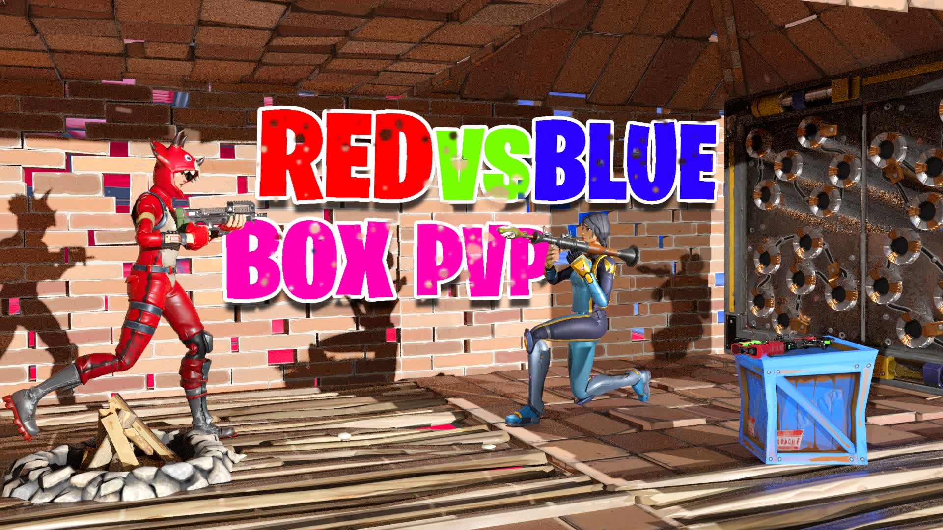 RED VS BLUE BOX PVP🔴🔵 (MYTHIC WEAPONS) 0786-1973-8268 by senciall ...