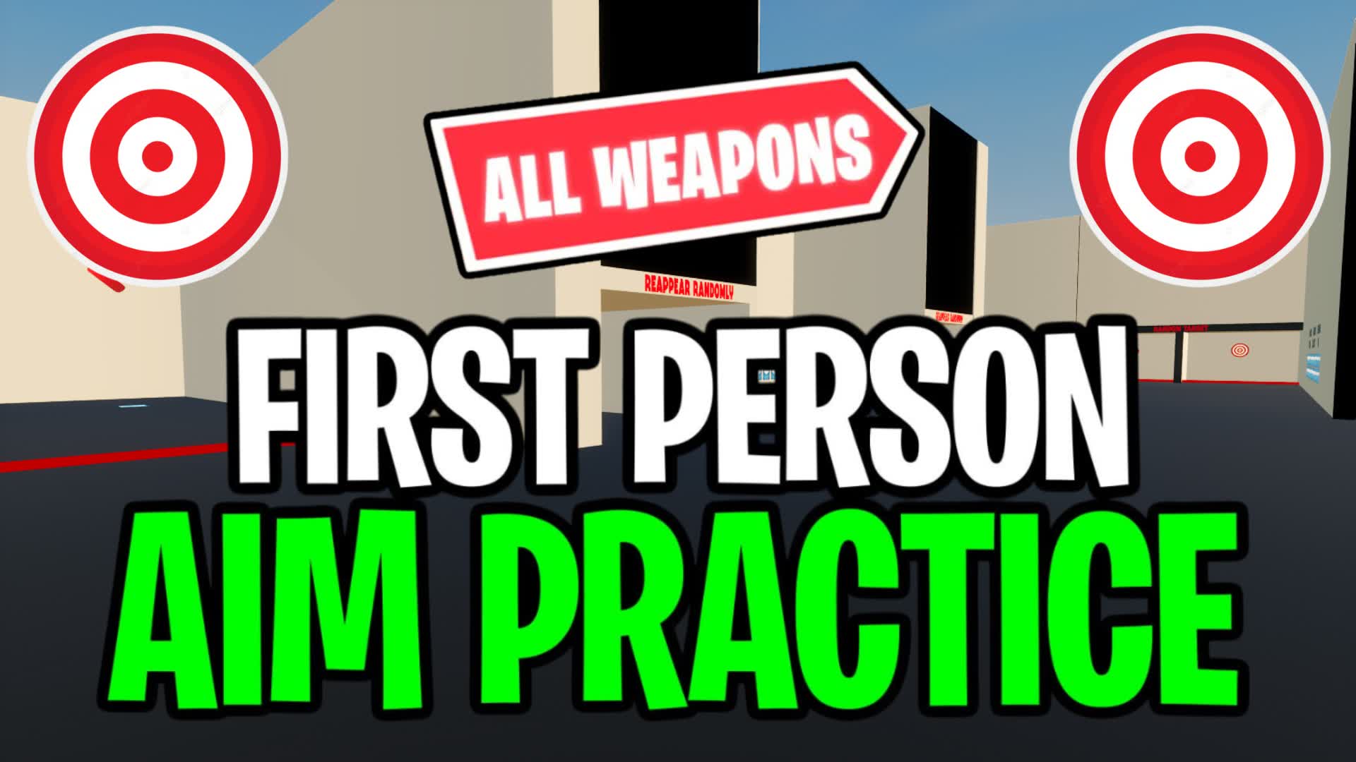 🎯AIM PRACTICE - FIRST PERSON🏆 4873-6447-0490 von eiandrey – Fortnite