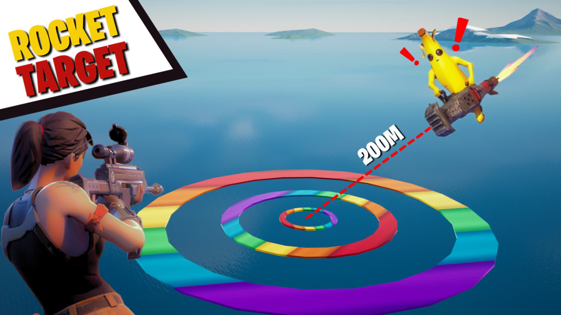 🚀Rocket Target🎯 3869-4137-9682 by hero_captain - Fortnite Creative Map ...