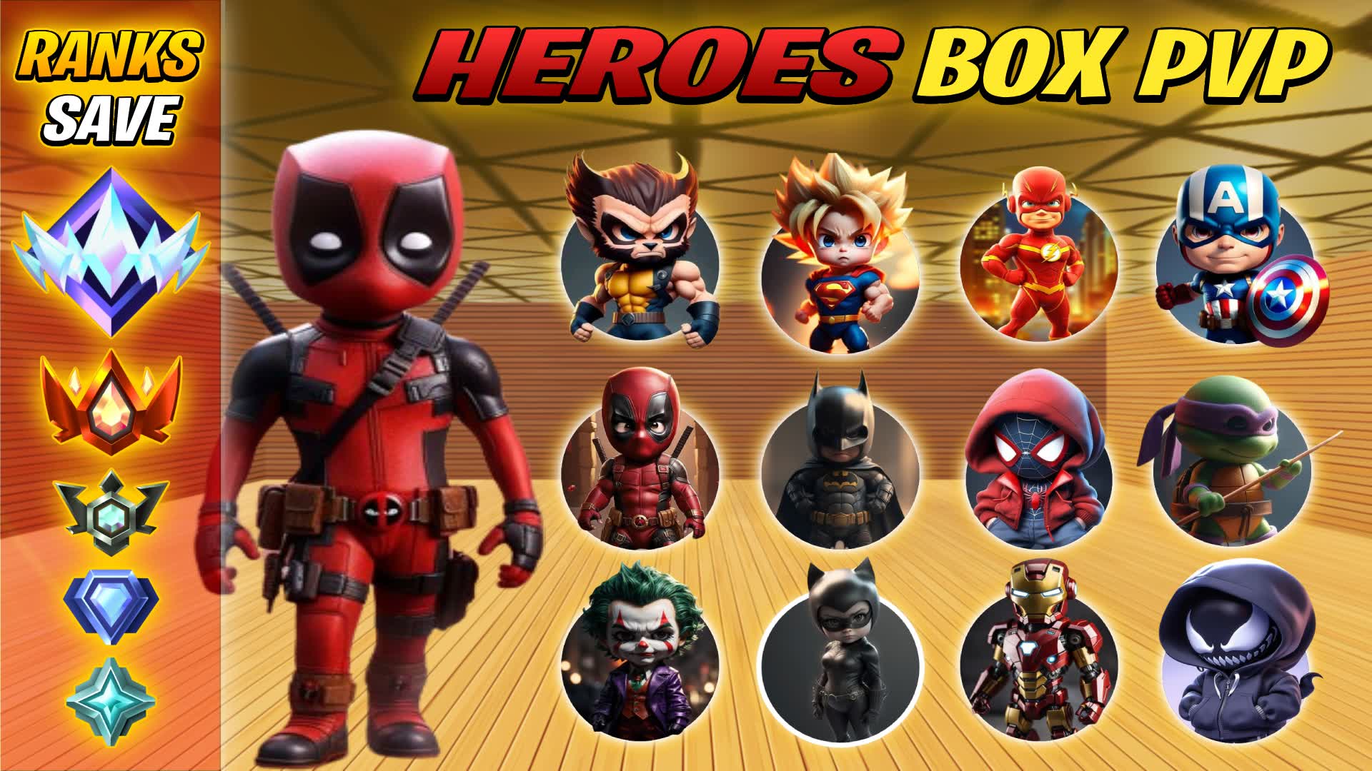 🦸🏻‍♂️ Chibi Heroes Box PVP 📦 2117-6630-1615 by mge - Fortnite Creative ...