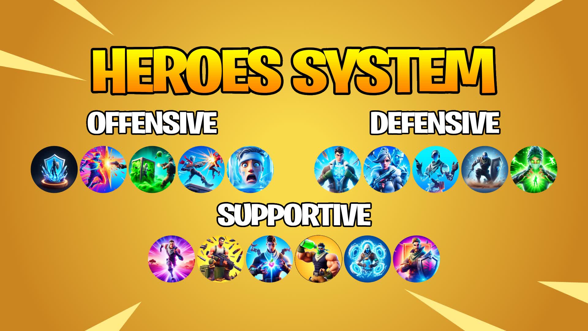 🦸HEROES SYSTEM 6691-6431-0802 by mge - Fortnite Creative Map Code ...
