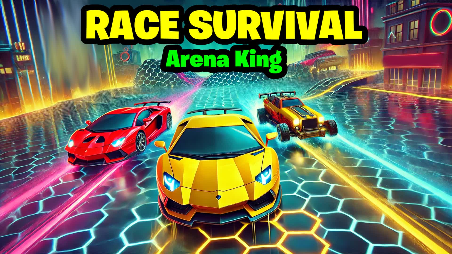 🚗 Car Race Survival Arena King 🚗 7026-6885-4986 من ابتكار riftmaster ...