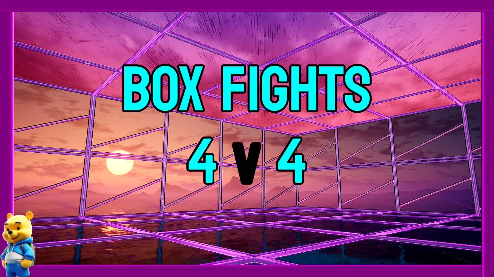 BOXFIGHT (4V4) 1652-9835-6879 by wini3 - Fortnite Creative Map Code - Fortnite.GG