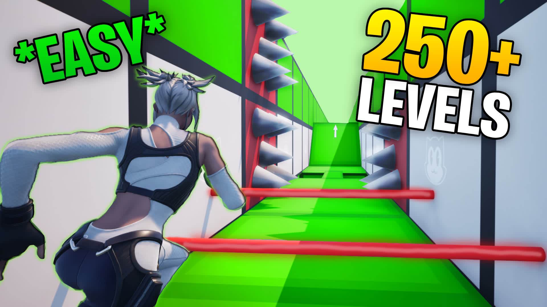 ⭐ EASY PARKOUR 250+⭐ 5673-6431-3482 by bubafn - Fortnite Creative Map ...