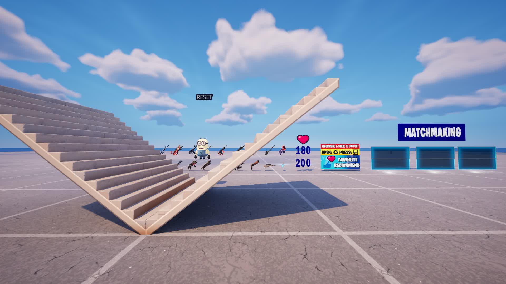 1V1 (200 Pumps) 8212-5166-4281 by craki94 - Fortnite Creative Map Code - Fortnite.GG