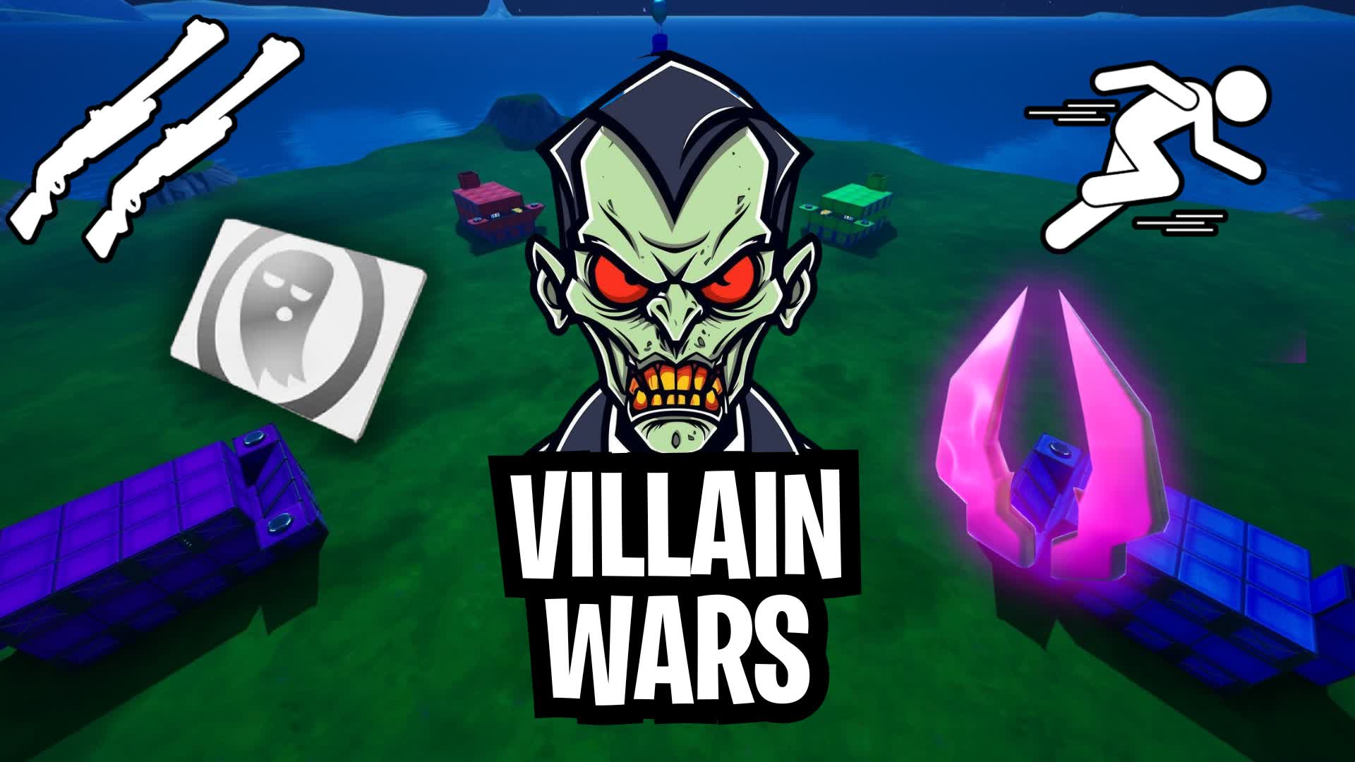 🦹‍♂️ VILLAINS ZONE WARS 🌀 9244-0374-3833 by fiber - Fortnite Creative ...