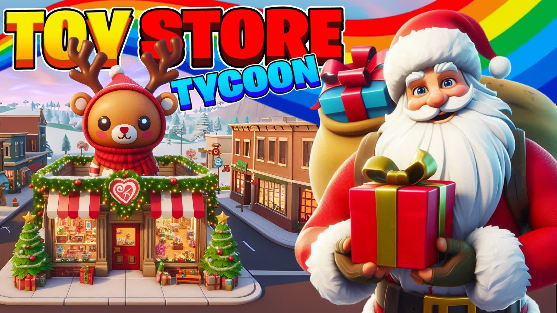 CHRISTMAS TYCOON🎅 9319-1161-6161 by epic.maps - Fortnite Creative Map Code - Fortnite.GG