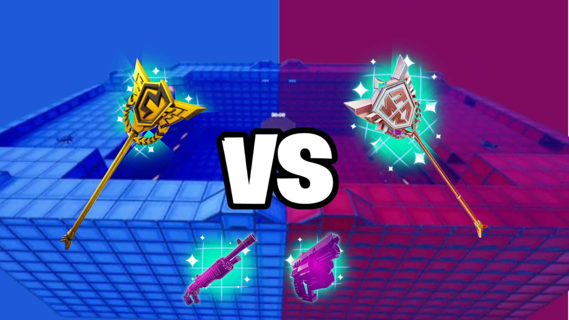 red vs blue ( Octagon ) 17 6668-4425-1979 by bl23 - Fortnite