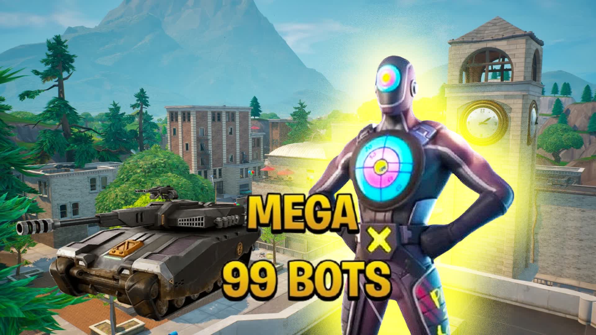 MEGA 99 BOTS 🏆 6468-7936-7715 by peakabuu - Fortnite