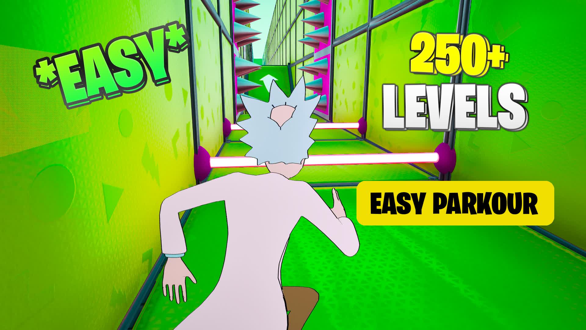 EASY PARKOUR 250+ LEVELS 1V1 7582-4656-8492 by zt75 - Fortnite Creative ...