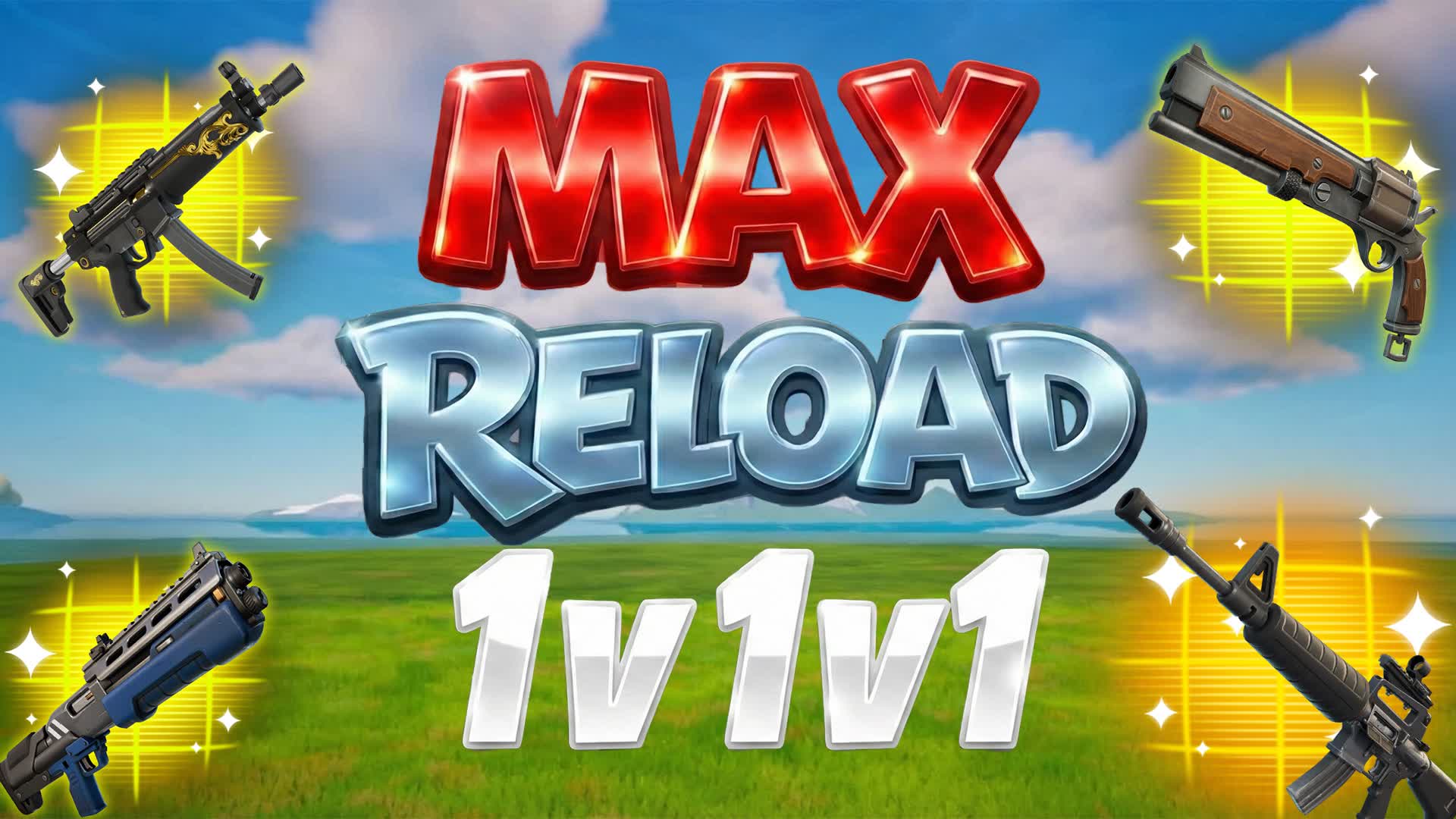 MAX RELOAD 1V1V1 7422-7501-1178 by teyznn - Fortnite Creative Map Code ...