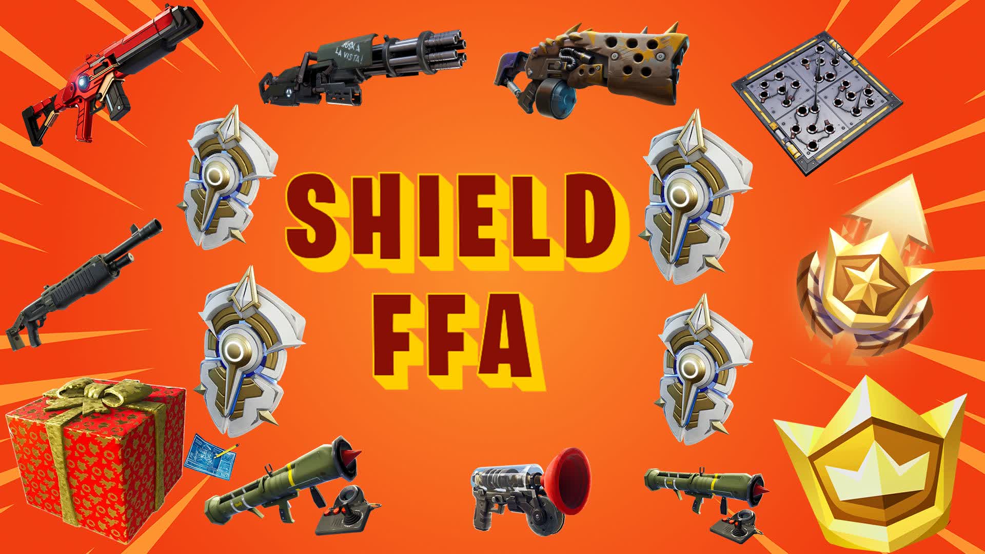 SHIELD - FFA 7585-6770-0955 by billyliako1 - Fortnite Creative Map Code ...