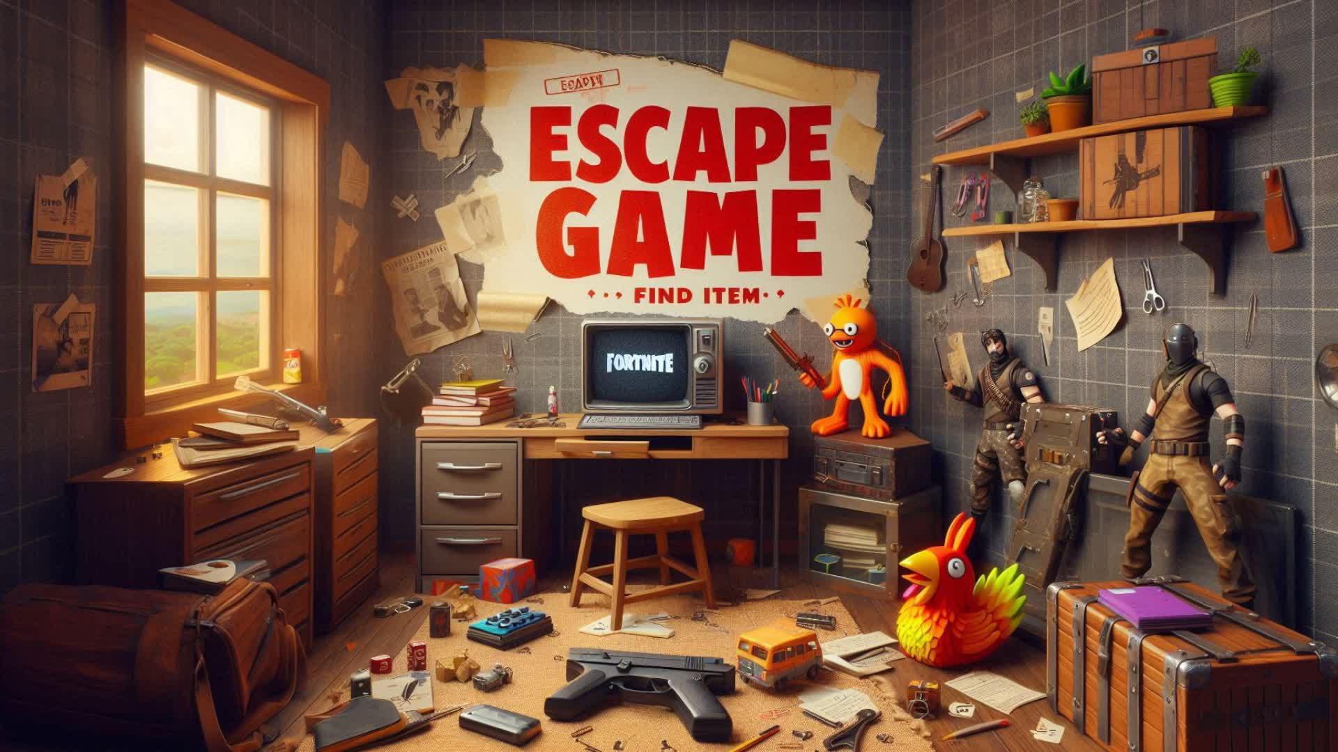 Escape Game Find item 🔎 8023-7506-2209 by bykemi - Fortnite Creative ...