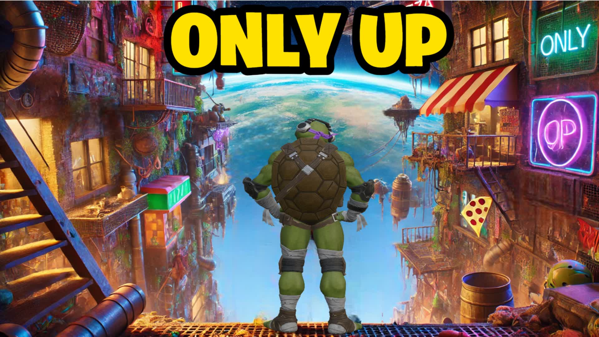 TMNT ONLY UP CHECKPOINT NINJA TURTLE 4451-3818-6686 by poupy - Fortnite ...