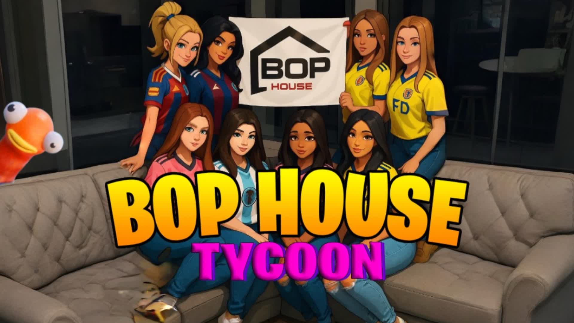 BOP HOUSE TYCOON 💖 8101-0597-5732 by rayrayfn - Fortnite Creative Map ...