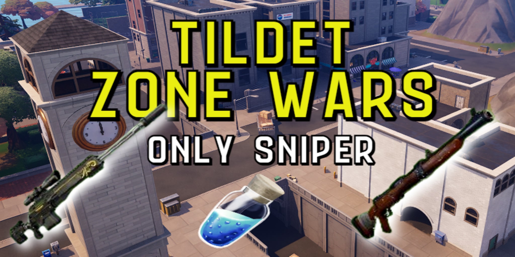 TILDET ZONE WARS ONLY SNIPER 9800-5432-3854 by lktv - Fortnite Creative ...