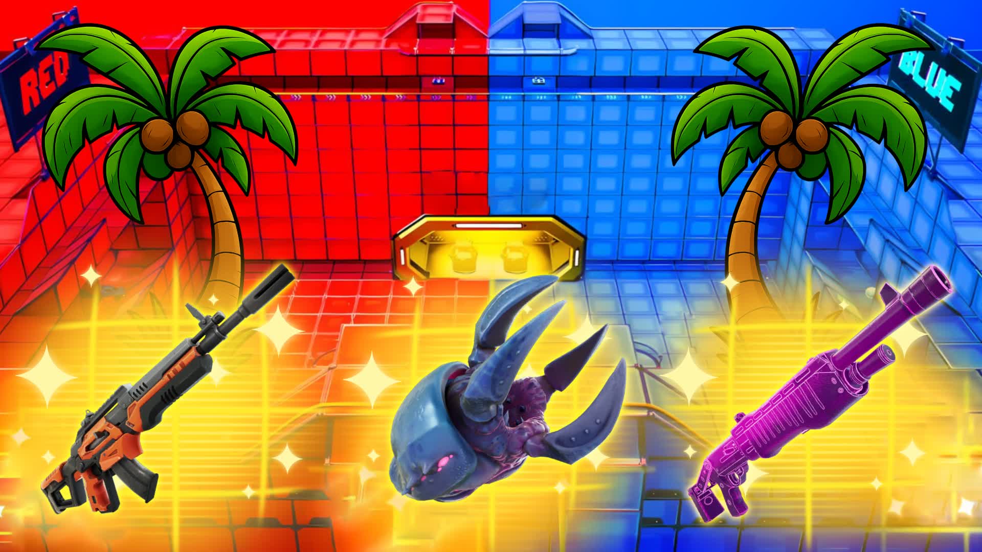 GIGA SUMMER RED VS BLUE 🔴🔵 5851-3686-1083 by vontrex02 - Fortnite ...