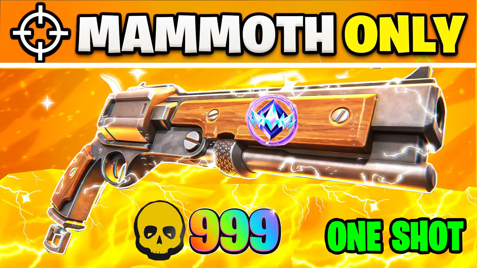 MEGA MAMMOTH PISTOL ONE SHOT 🎯FORTILLA 0585-8093-0408 by conin ...