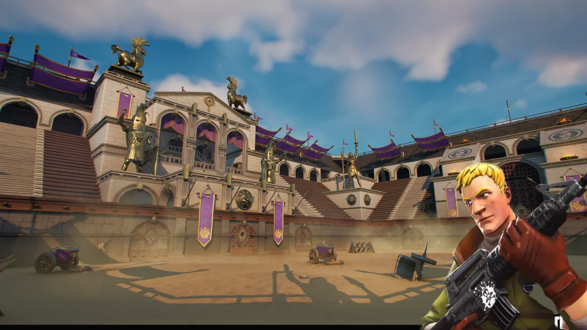 Gladiator gun game 5120-2334-1383 by vraj - Fortnite Creative Map Code ...