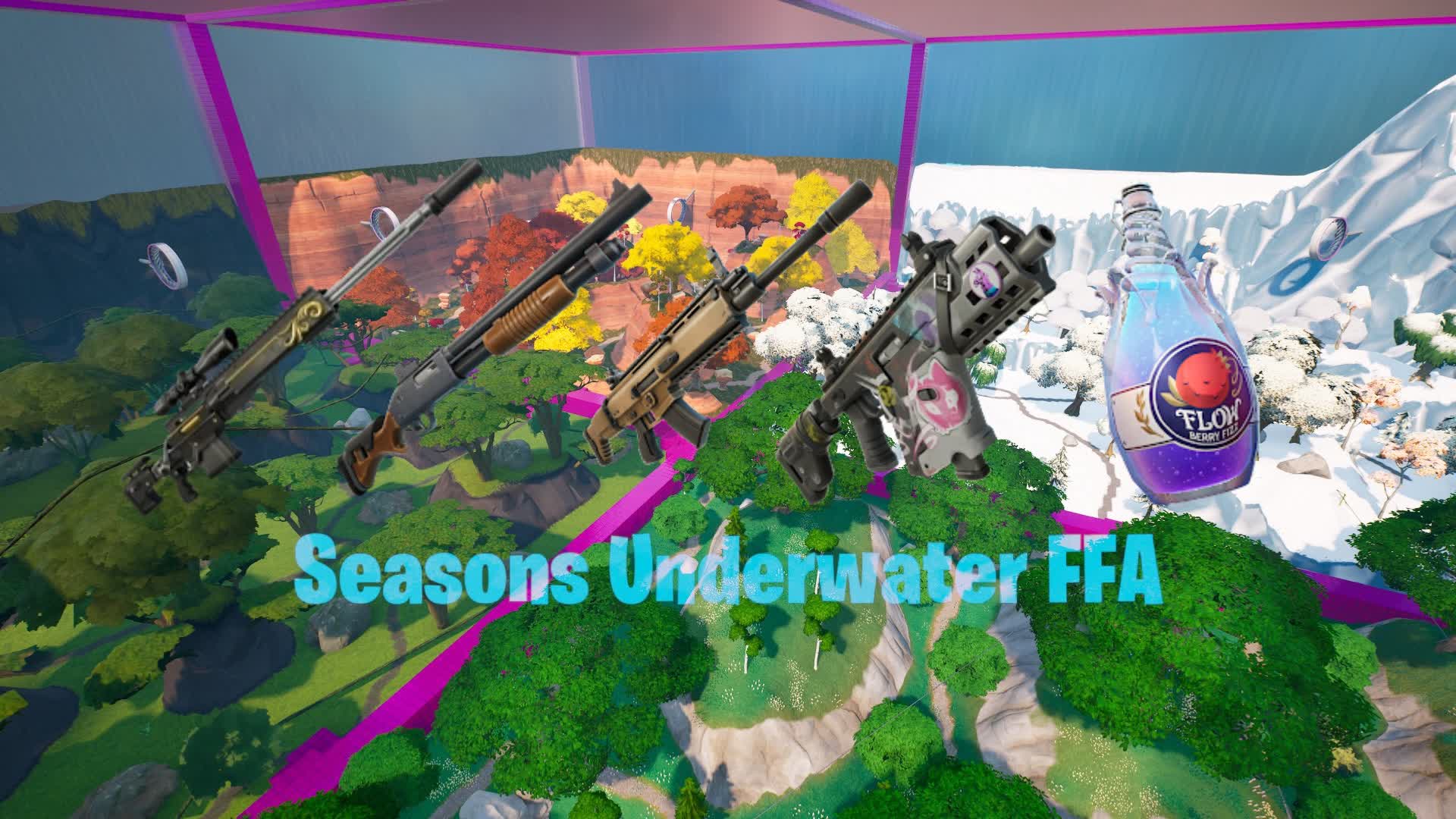 Seasons Underwater FFA 3126-1661-0065 by todrs - Fortnite Creative Map ...