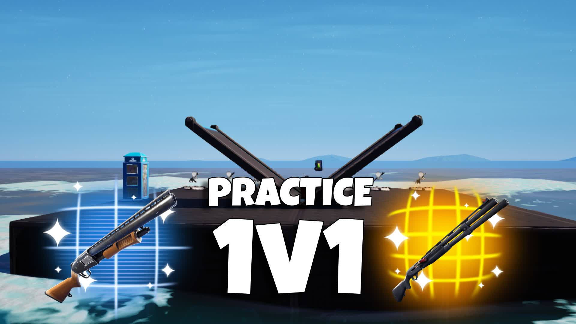 1v1 Practice Zone 6036-5545-6325 by xamefeed - Fortnite Creative Map Code - Fortnite.GG