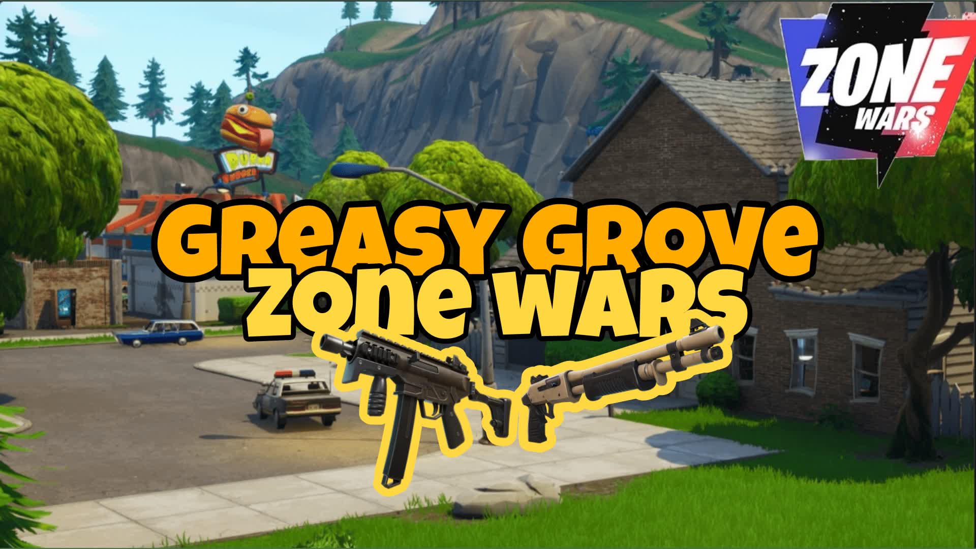Greasy Grove Zone-Wars 4027-3863-1061 by just-colin - Fortnite Creative Map Code - Fortnite.GG