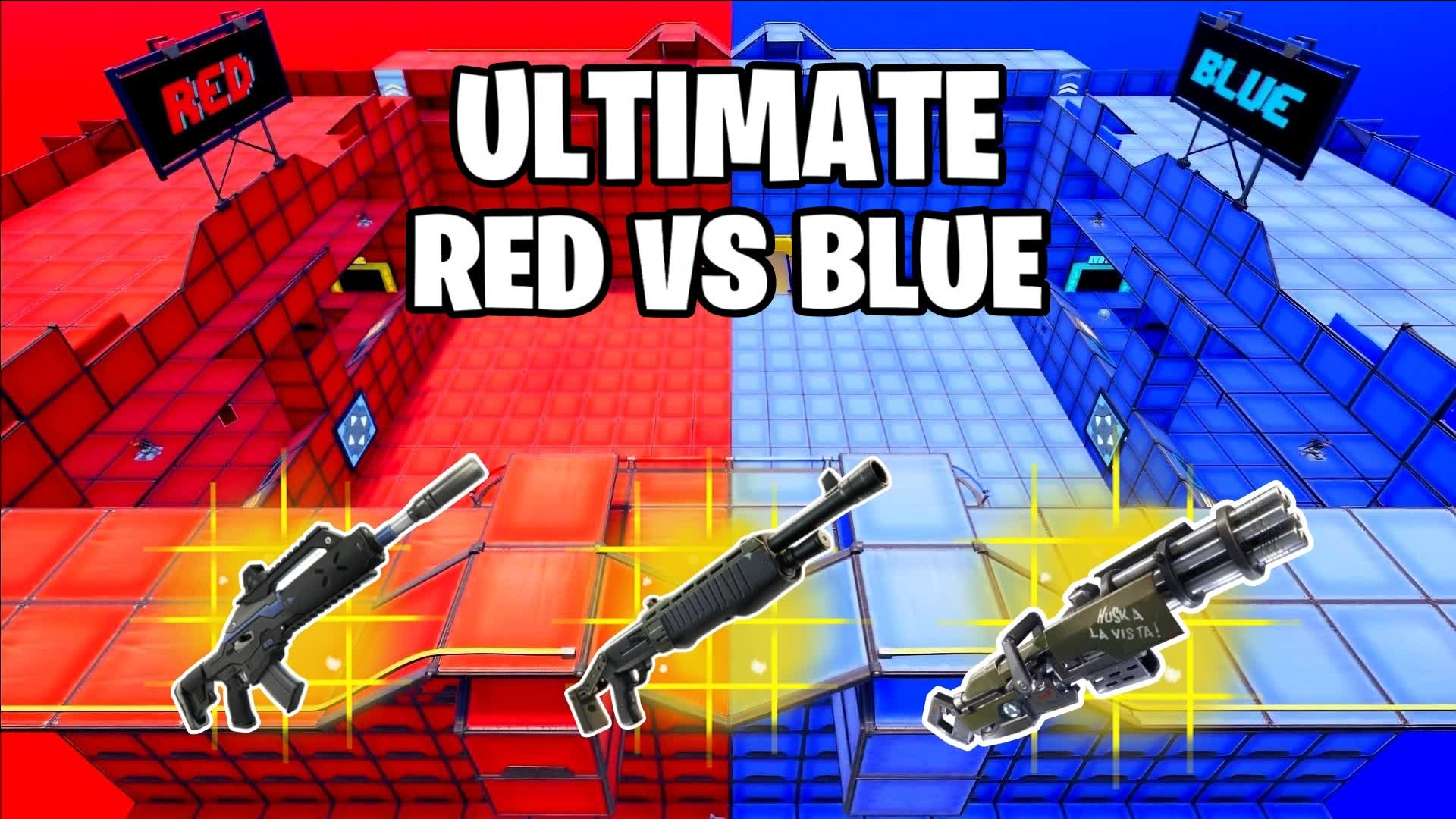 ULTIMATE RED VS BLUE ZERO BUILDS 🔴🔵 0688-1357-6812 by dutiixx - Fortnite Creative Map Code ...