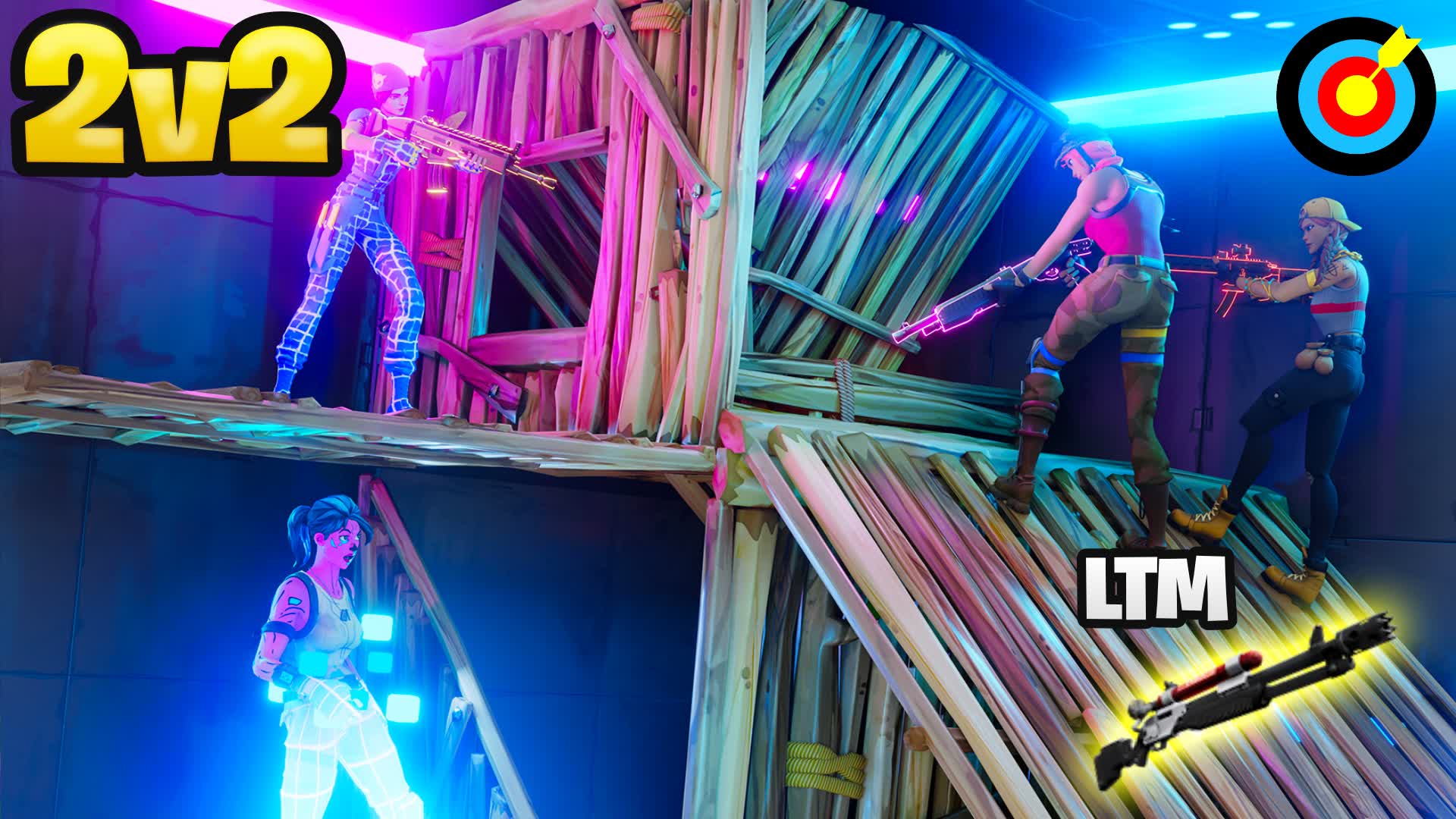 Piece Control 2v2 🎯 0148-0322-5437, de bullseye — Fortnite