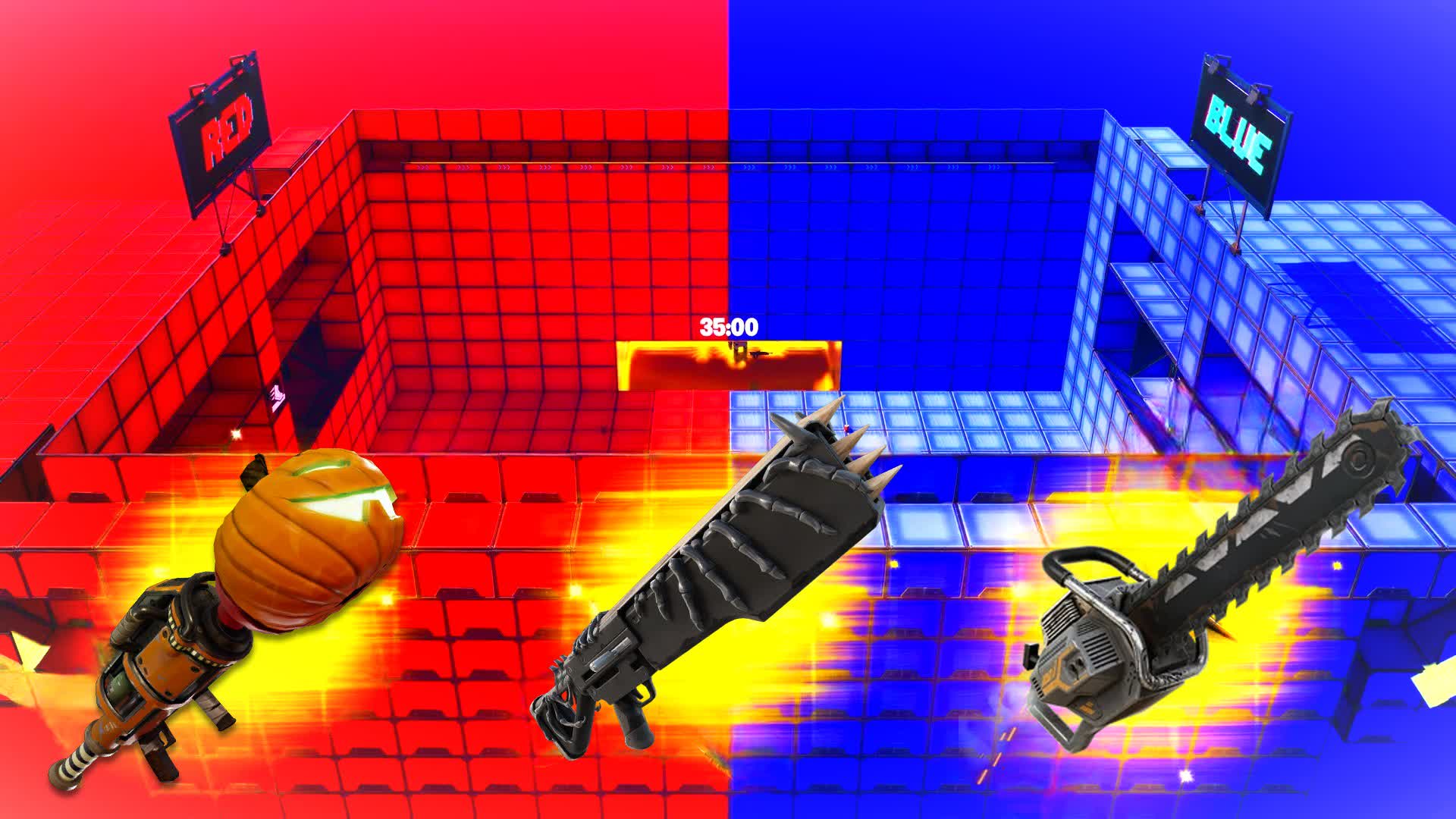 CRAZY RED VS BLUE HERO 🔴🔵 4508-6103-0188 by solarsfn - Fortnite ...