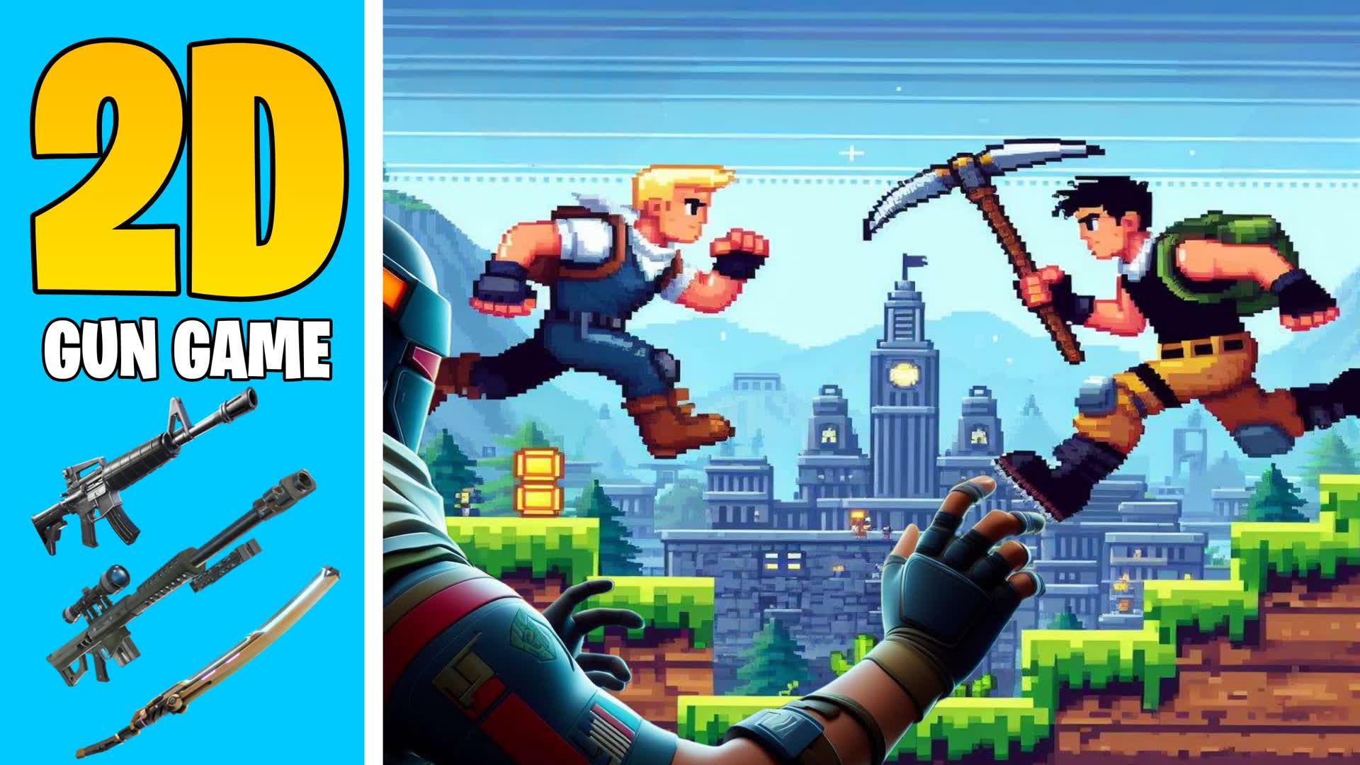 2D GREASY GUN GAME💥ONE SHOT🕹️ 4440-1135-5305 by fallzera - Fortnite ...