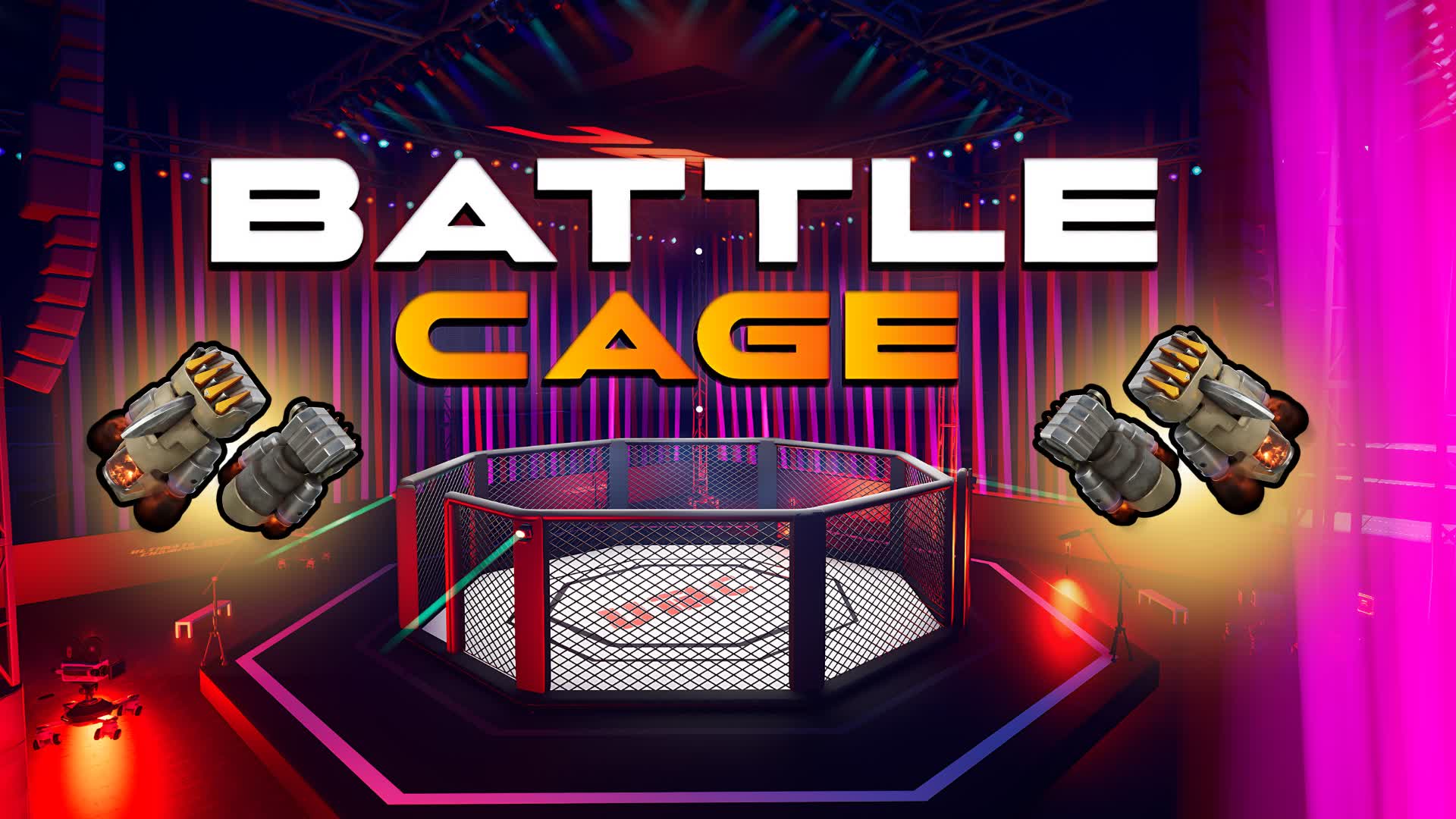 BATTLE CAGE - FFA 🥊 0167-9625-1946 by 6thumbs - Fortnite Creative Map Code - Fortnite.GG