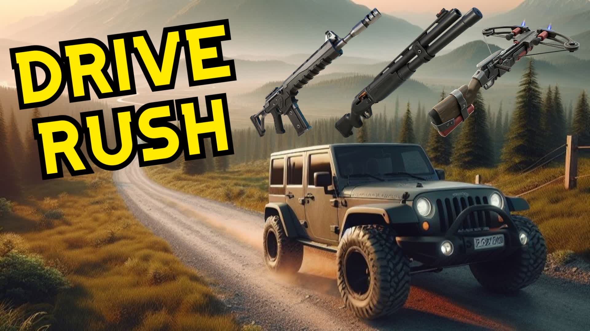 Drive Rush 4370-9159-5787 by caring.medic - Fortnite Creative Map Code ...