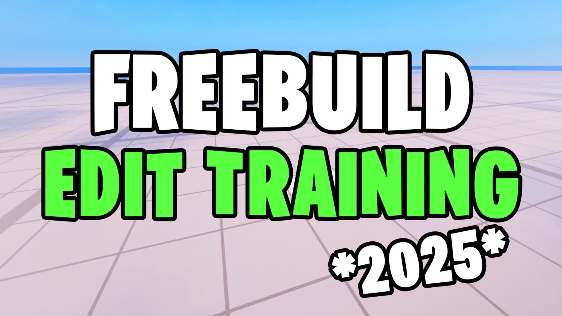 FREEBUILD V2 3104-7688-4442 by thugger - Fortnite Creative Map Code ...