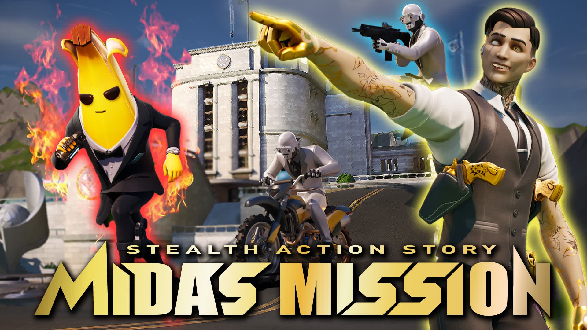 "MIDAS MISSION" マイダスミッション Ch.1 RE 2180-7736-0538 by shipul - Fortnite ...