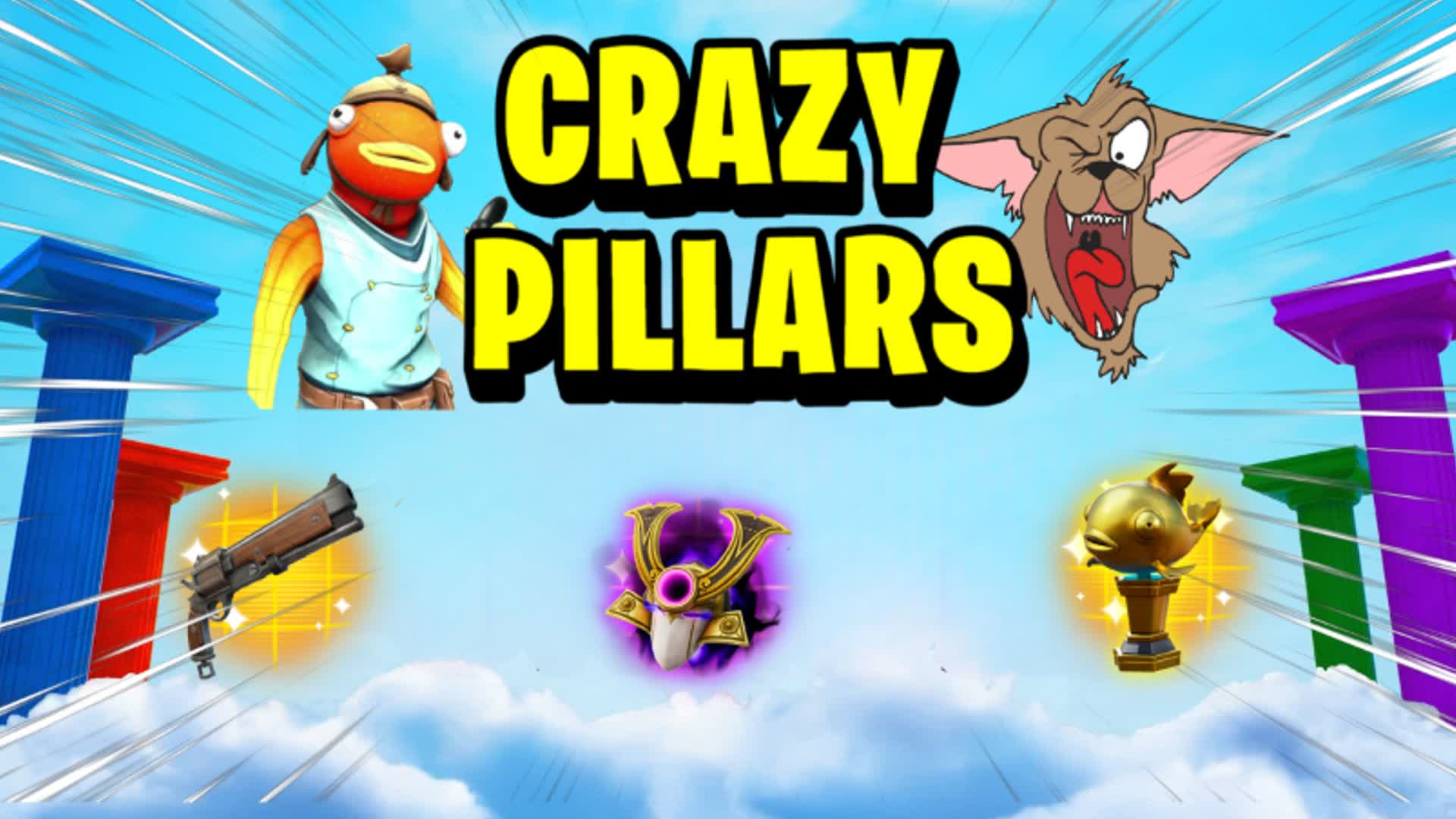 CRAZY PLAYA PILLARS🥥🌴 2611-7548-7856 by theo1x - Fortnite Creative Map ...