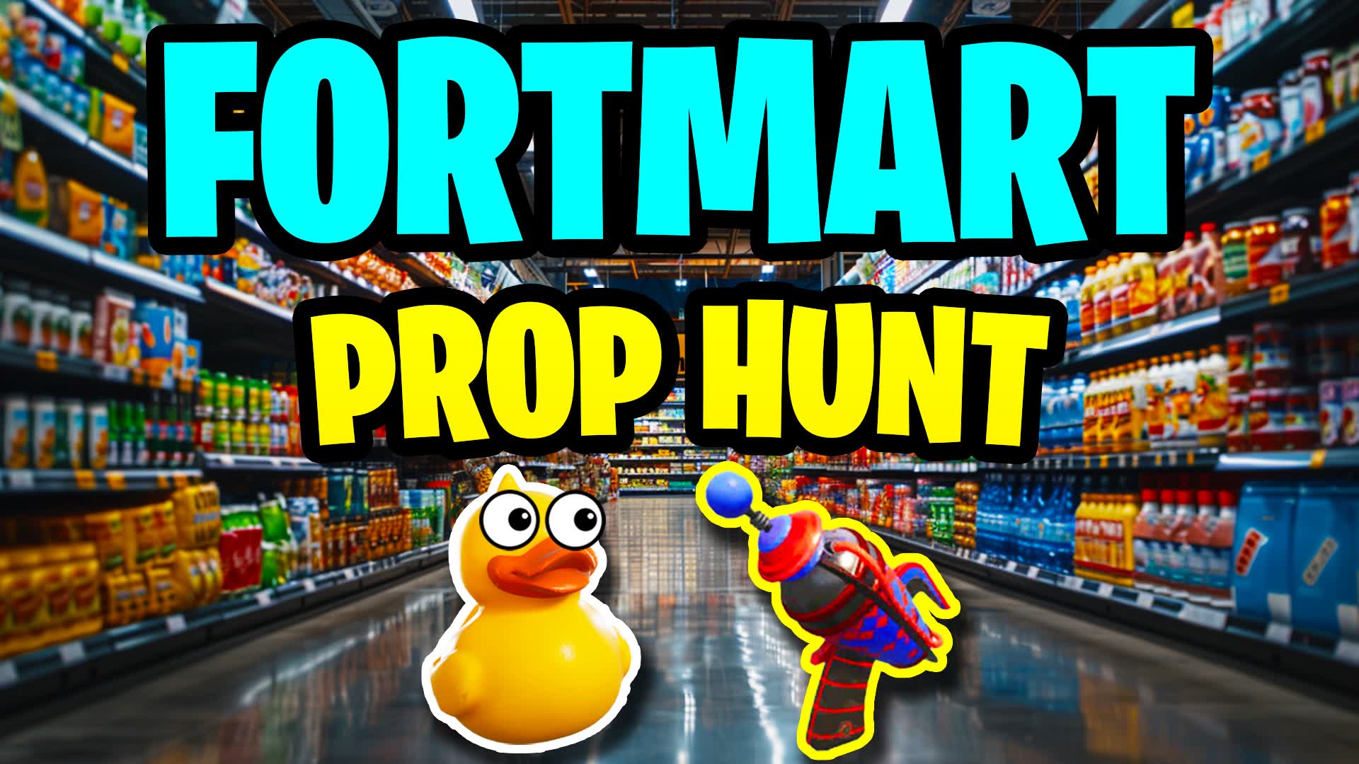 FORTMART PROP HUNT🛒 8157-4257-6706 by redmatter - Fortnite Creative Map ...