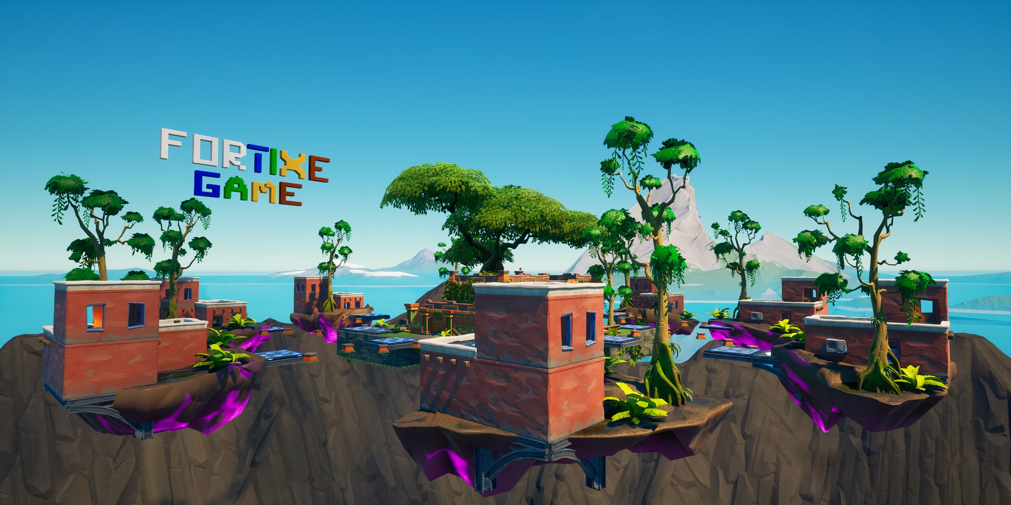 Sky Wars / FORTIXE GAMES 0874-7900-6616 by h3m - Fortnite Creative Map ...