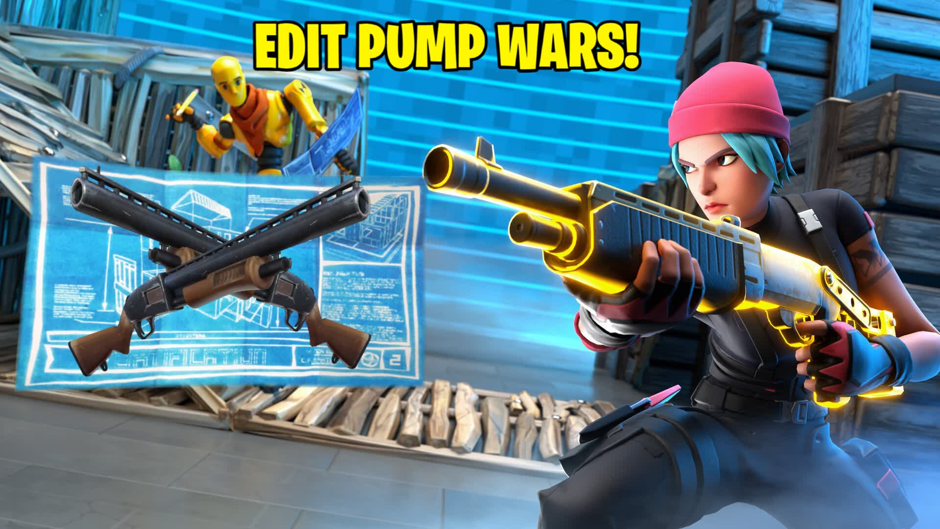 📝Edit Pump Wars 2624-8265-6556 by julian123 - Fortnite Creative Map Code - Fortnite.GG