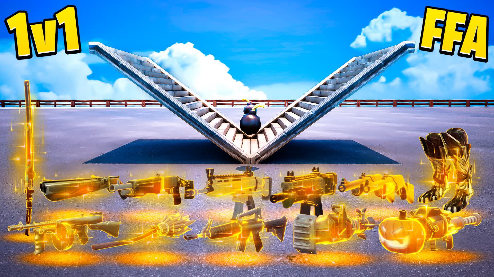 CHAPTER 5 MYTHIC FREE FOR ALL 5001-9338-7152 by rezihy - Fortnite Creative Map Code - Fortnite.GG