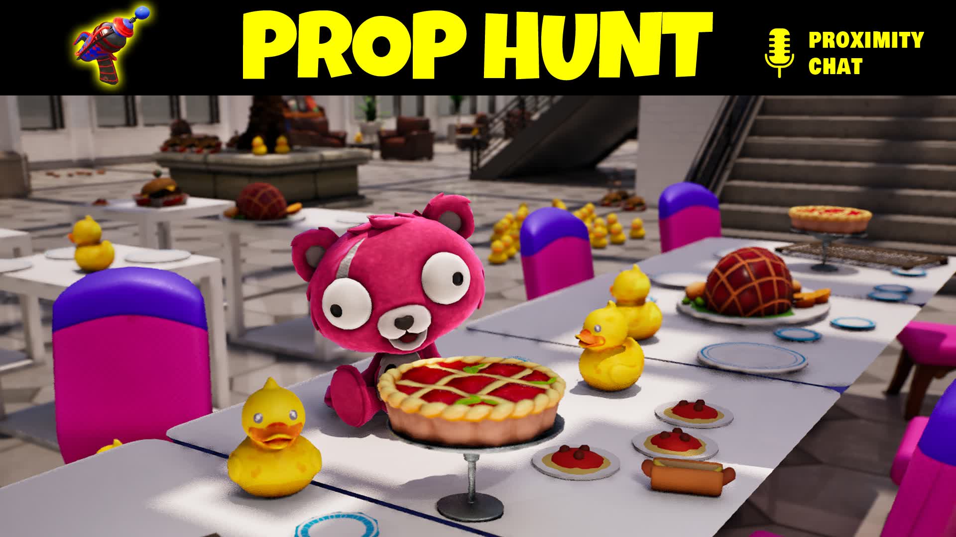 ESCONDITE GOURMET PROP HUNT CACHE CACHE 9892-1235-0706 by drestudio3d - Fortnite Creative Map ...