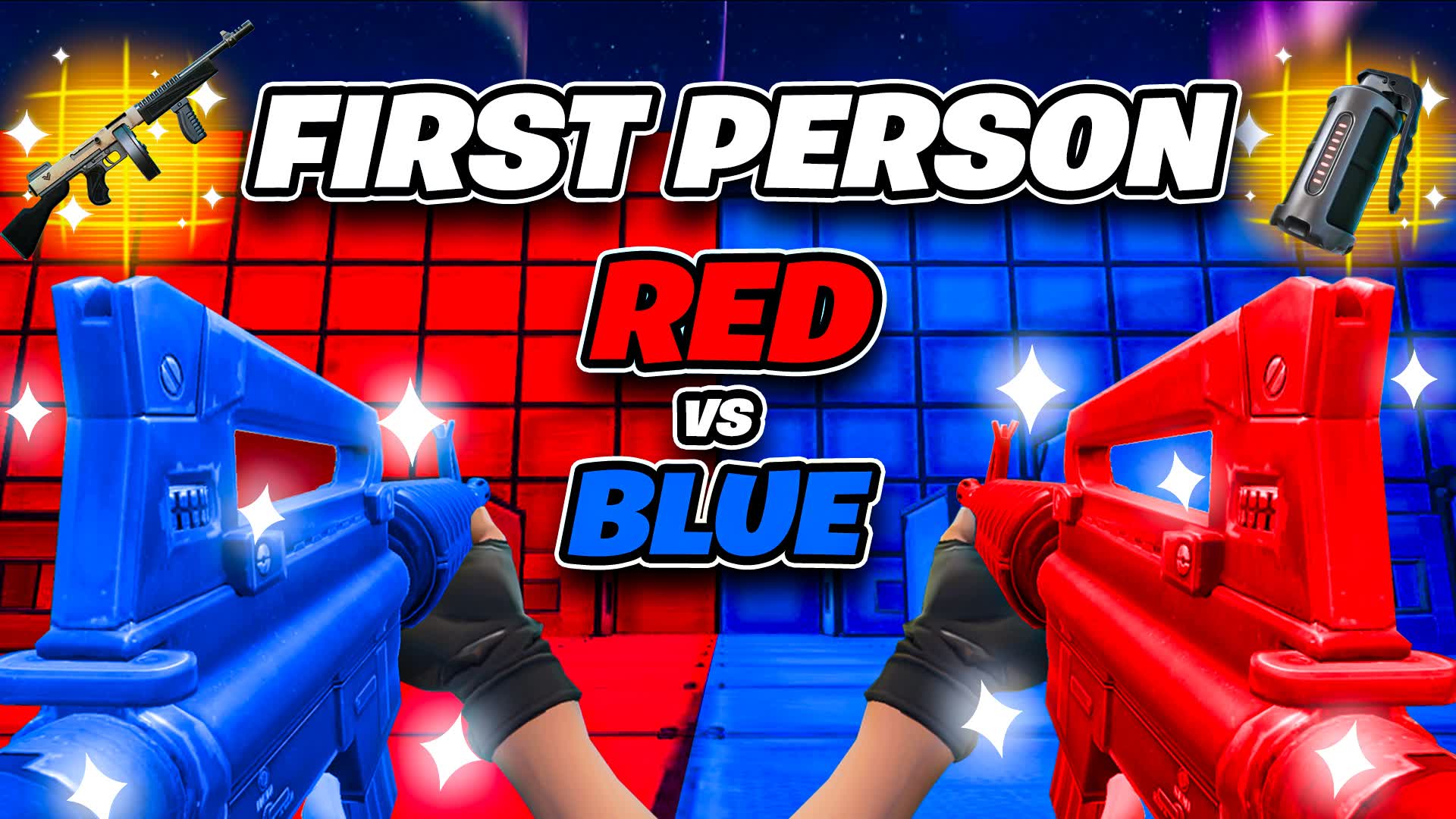 "Red vs Blue: En Primera Persona 🔥🎯" 4252-1885-8237 by michi09 - Fortnite