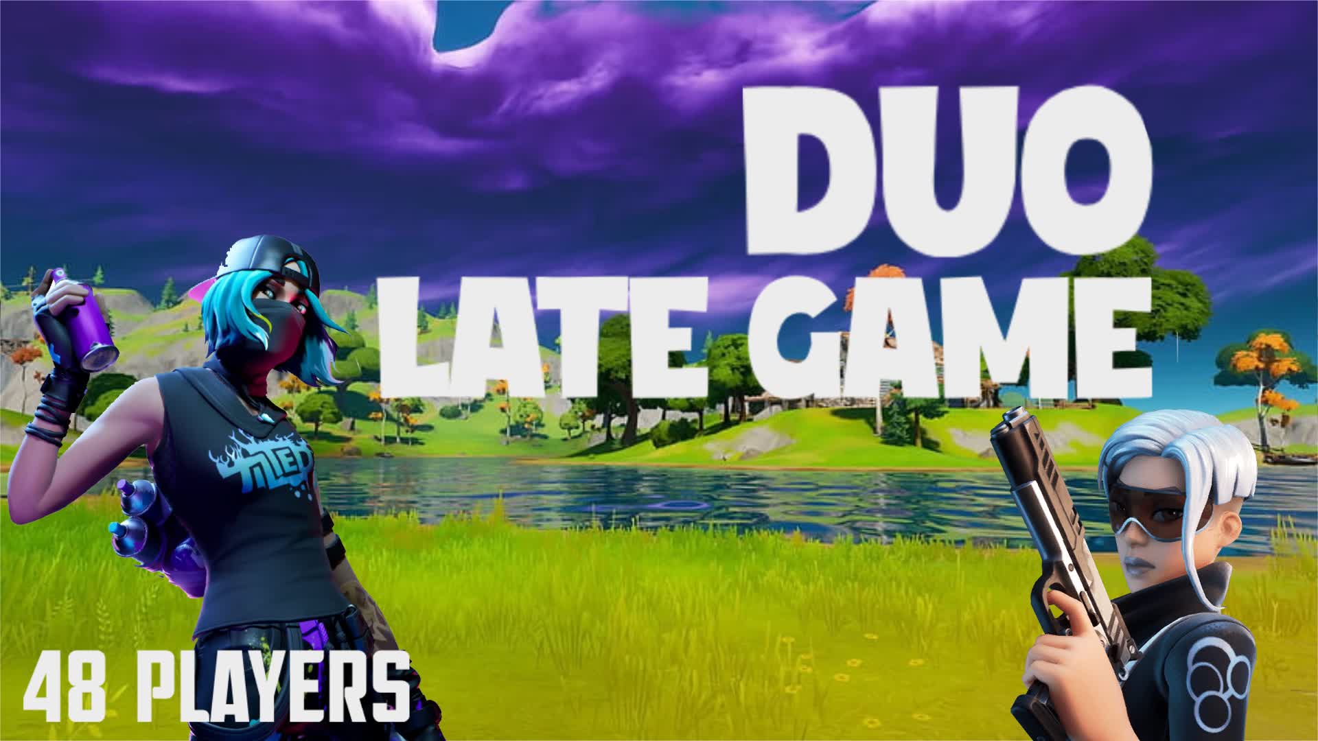 LATE GAME DUO 48 PLAYERS ! 2414-7604-6847 by frcreative - Fortnite ...