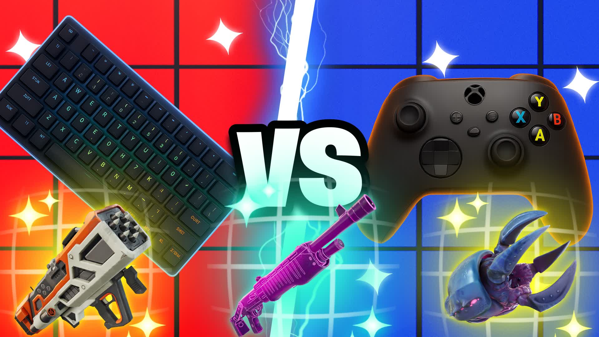 SUPER PRO ROSSO CONTRO BLU 🔴🔵 VIPER 0214-7104-7729 di teo_viper - Fortnite