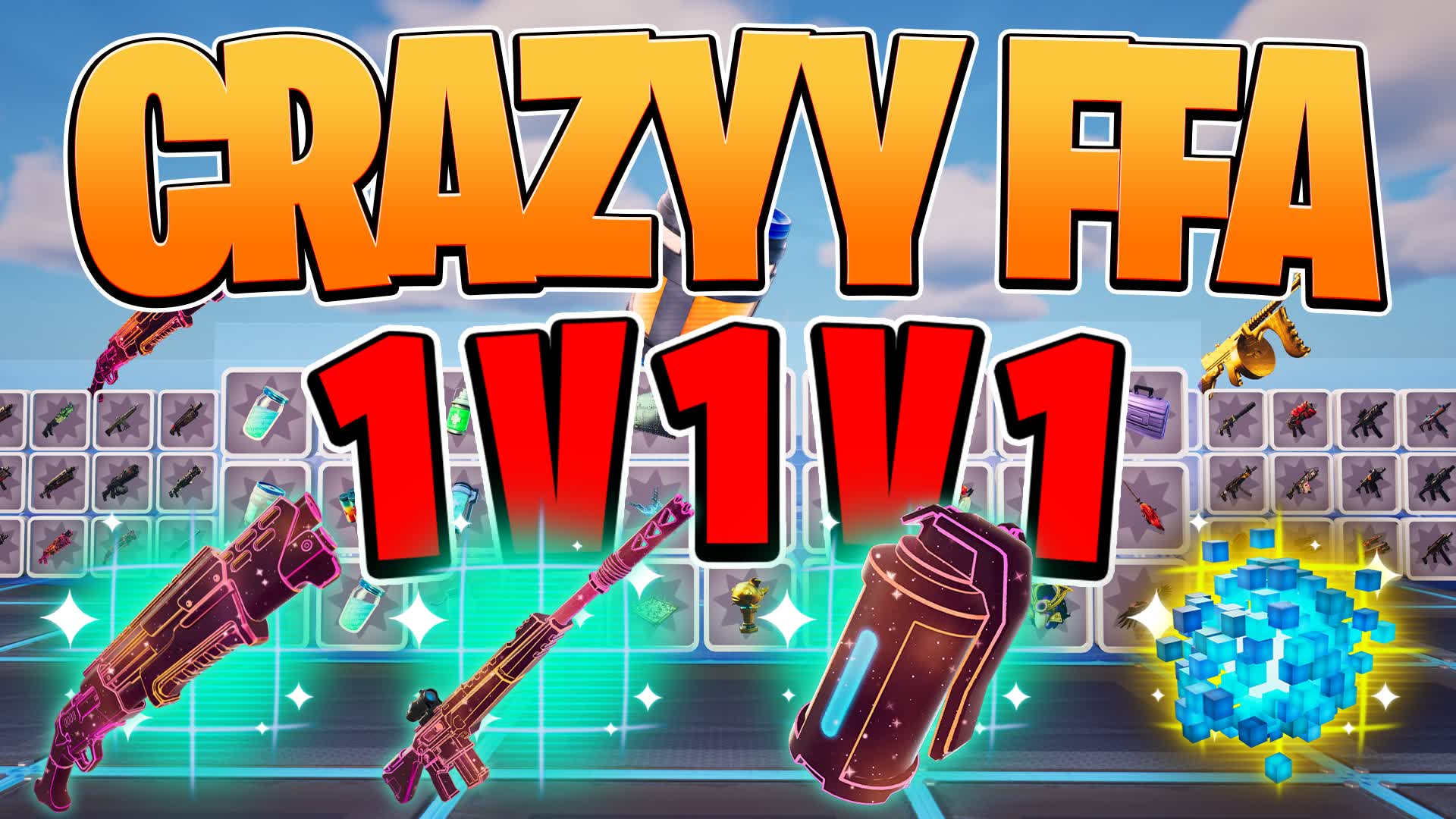 CRAZYY FFA 1V1V1 6413-0073-5614 by eagg - Fortnite Creative Map Code - Fortnite.GG