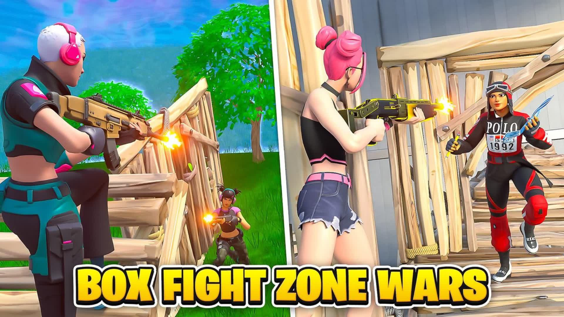 📦 BOX FIGHT & ZONE WARS 🌀 3123-0063-6271 by louisfnr - Fortnite Creative Map Code - Fortnite.GG