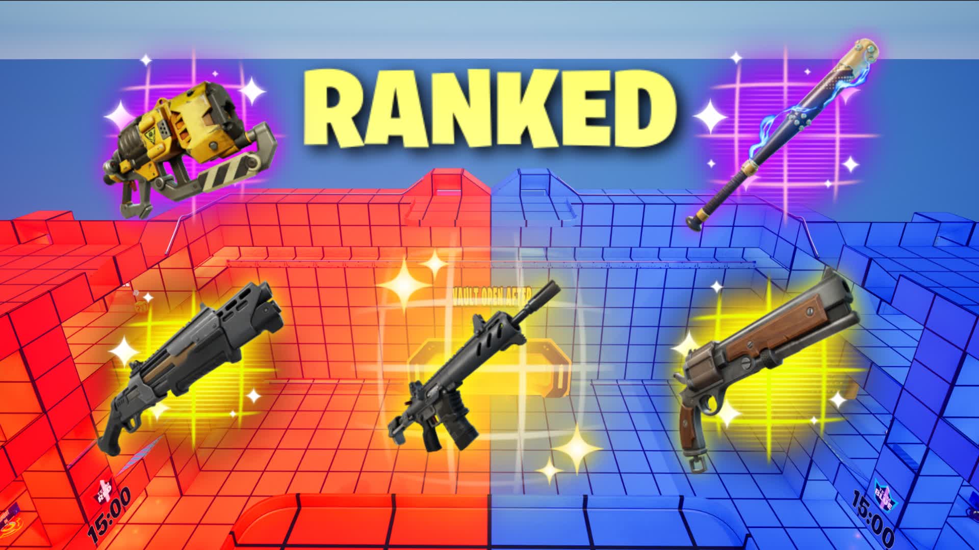 RANKED RED VS BLUE 4925-2884-0547 by skyfoxx - Fortnite Creative Map ...