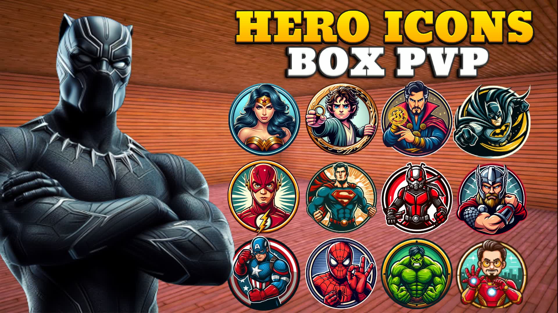 HERO ICONS BOX PVP📦 6163-1299-0186 by masteroogway - Fortnite Creative ...