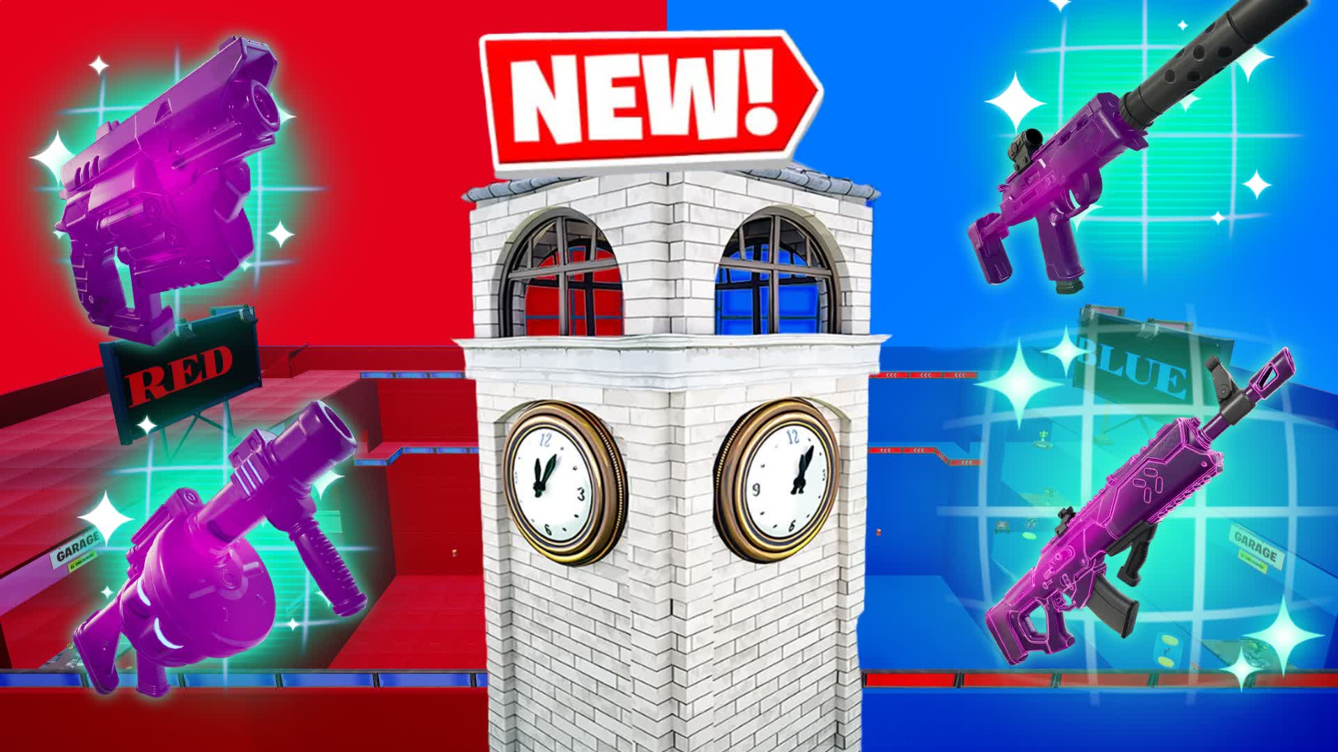 NEW TILTE RED VS BLU 🔴🔵 2468-1345-1099 by tycoonx - Fortnite Creative ...