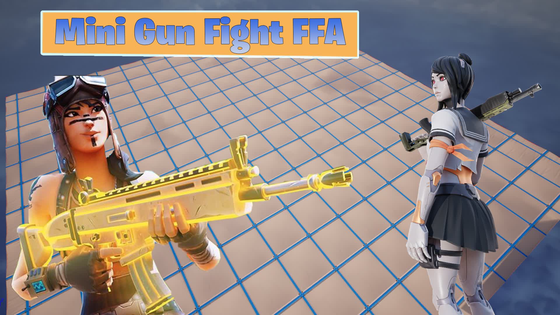 Mini Gun Fight FFA 5691-1195-3833 by Ak_Gaming3951 - Fortnite.GG